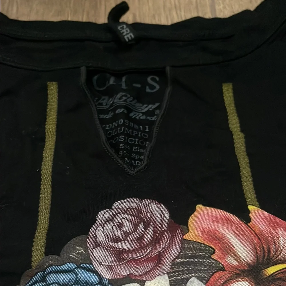 ¡Ay Güey! | Tops | Black Muscle Tee With Cartoon Character Design ...